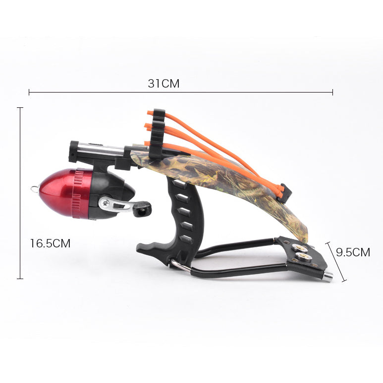 Hunting Fishing Slingshot Shooting Arrow Bow Sling Shot Set | Basstrike