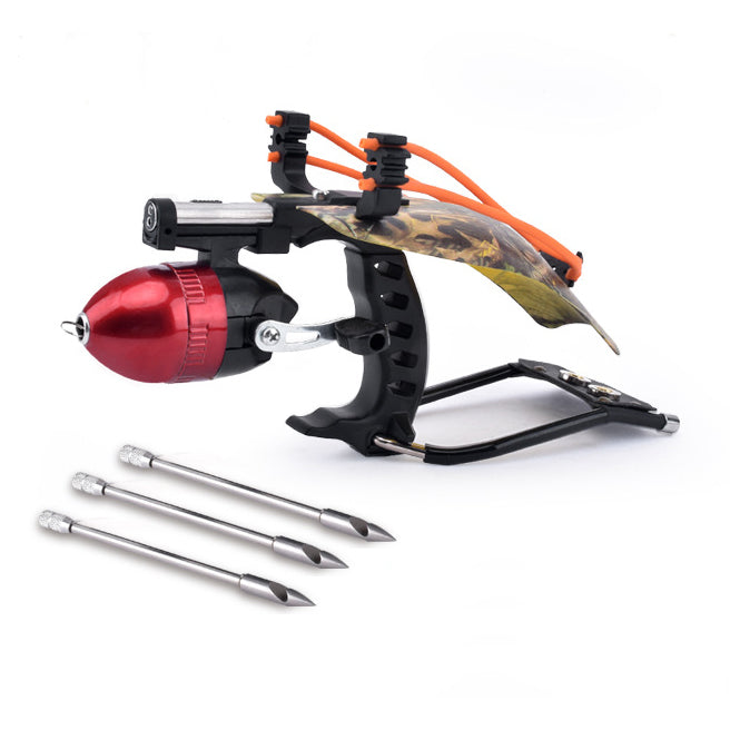 Hunting Fishing Slingshot Shooting Arrow Bow Sling Shot Set | Basstrike