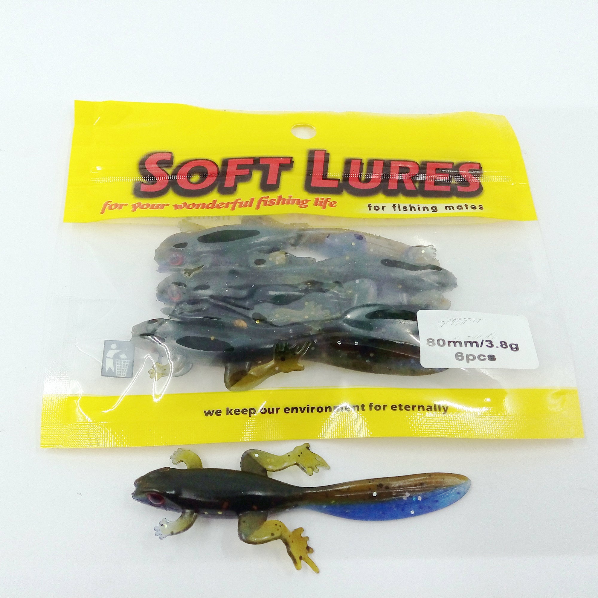 Basstrike Frog Tadpole Soft Bait