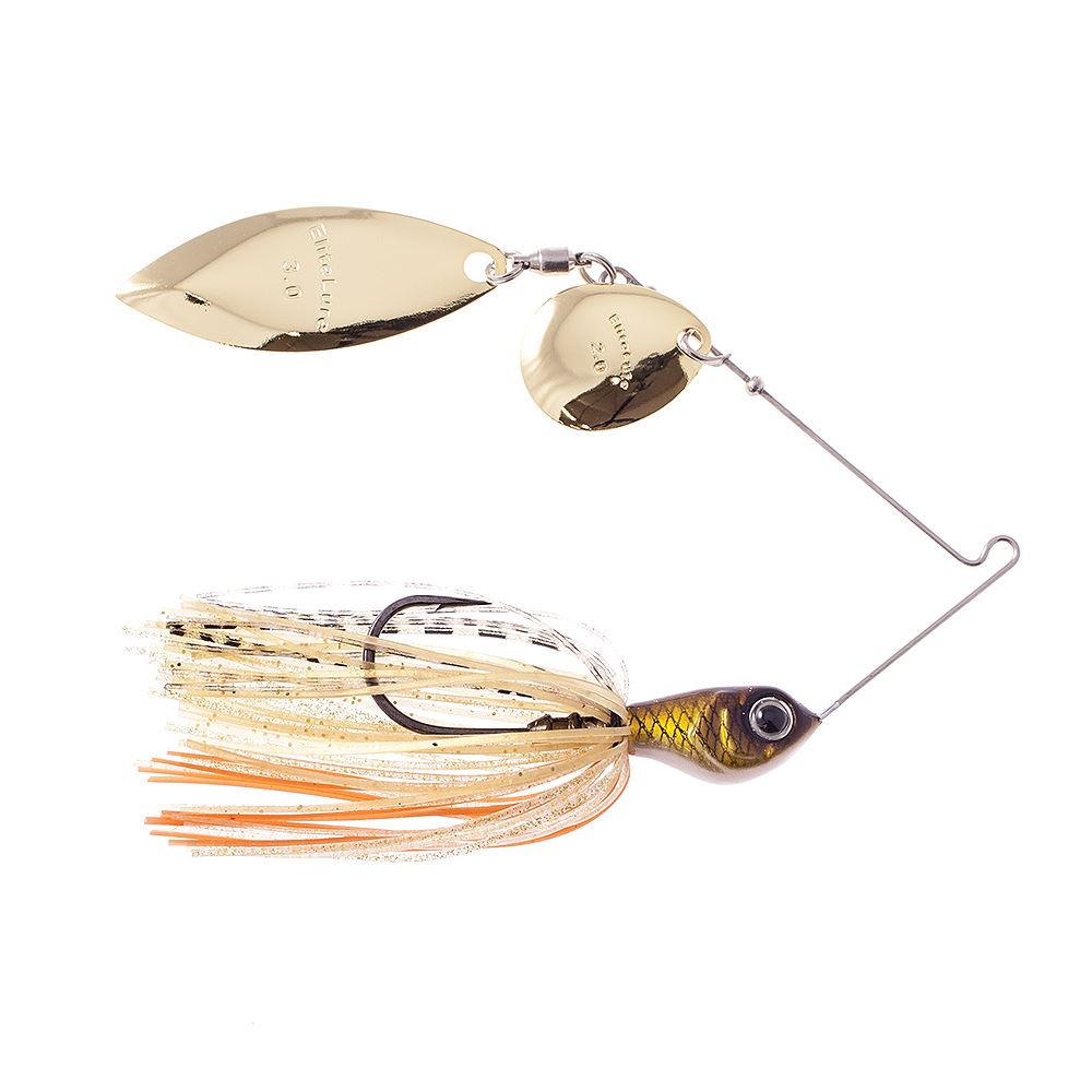 Elitelure CFS Spinnerbait Tandem Willow Colorado Spinner Blade Baits | Basstrike